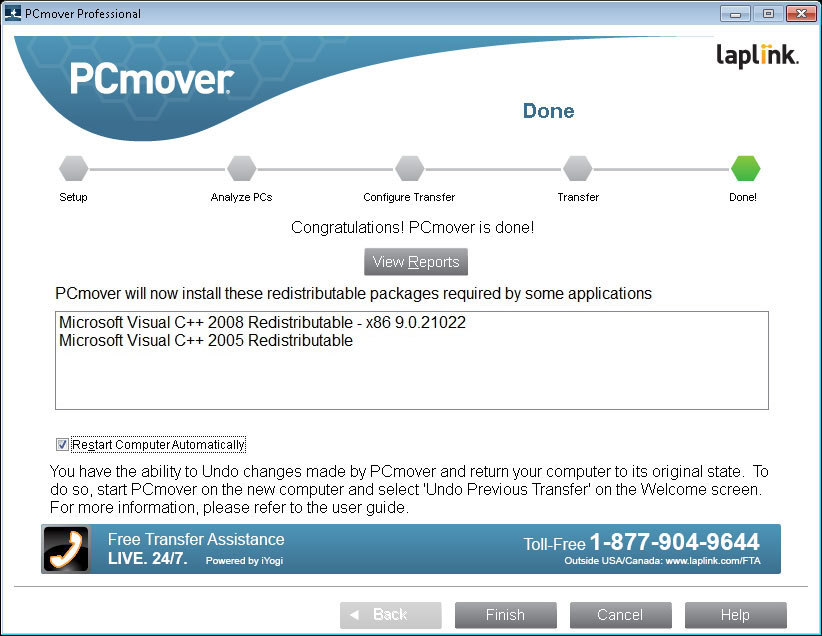 Buy Laplink PCmover Professional 10 - 1 Migration on SOFTWARELOAD
